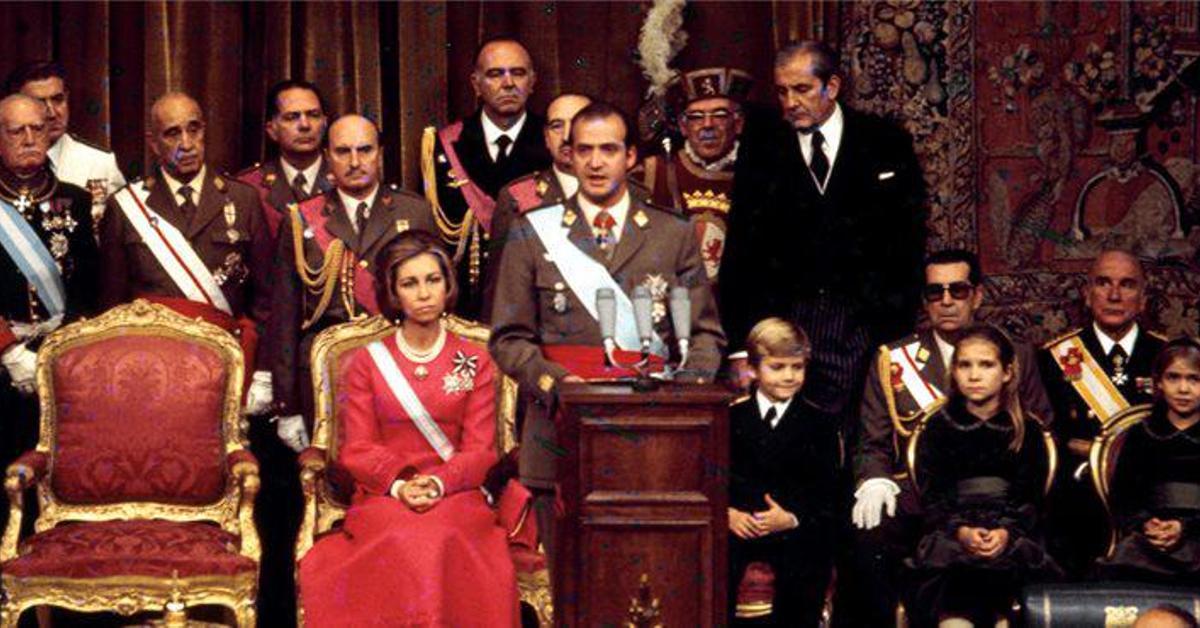 Lo que dijo Juan Carlos I en su proclamación como rey hace 41 años