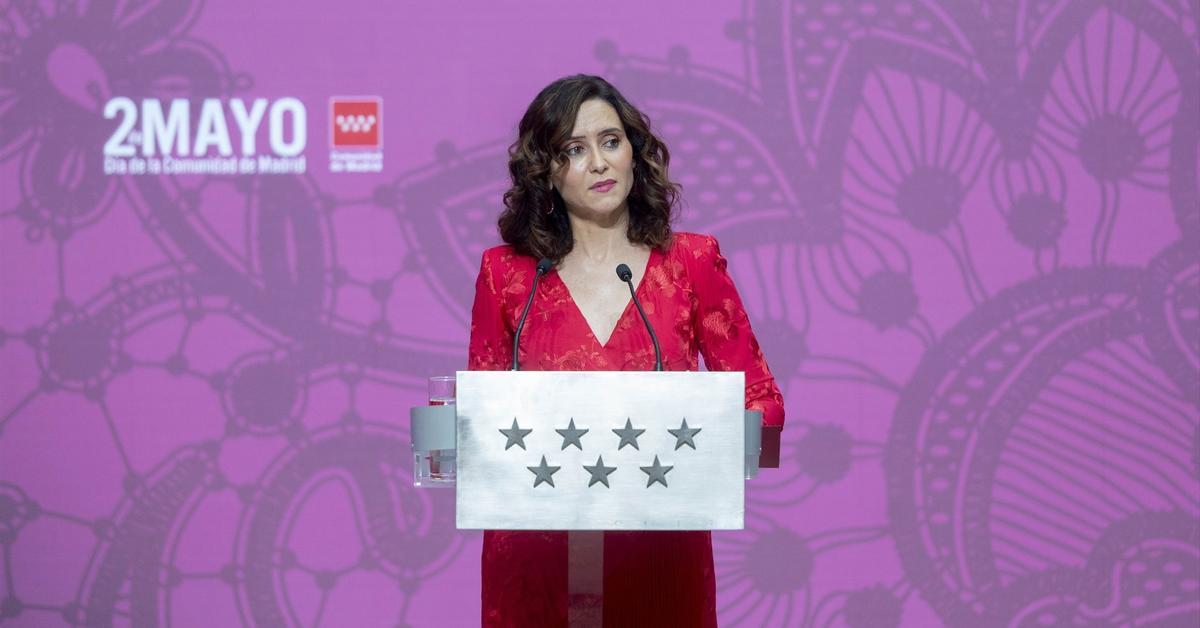 Ayuso no invitará a ningún miembro del Gobierno al acto institucional del Dos de Mayo