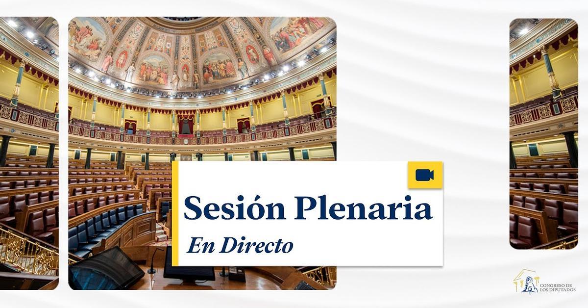 Sigue la sesión de control al Gobierno en el Congreso